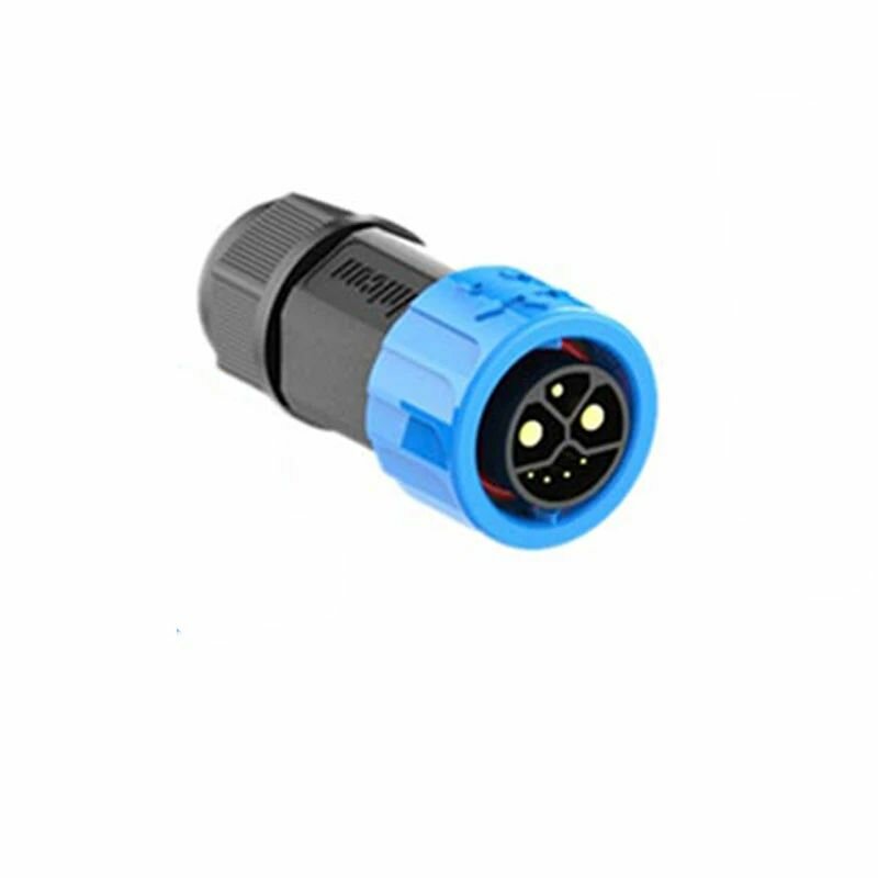 M23 2+1+5 Разъем для аккумулятора электровелосипеда IP67 8-контактный литиевый аккумулятор для электромобиля, зарядное/разрядное гнездо, адаптер для скутера