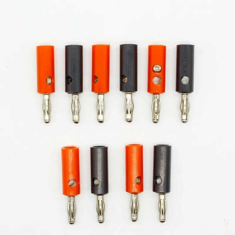 10 X винтовых разъемов для аудиоколонок с разъемами типа «банан» 4 мм