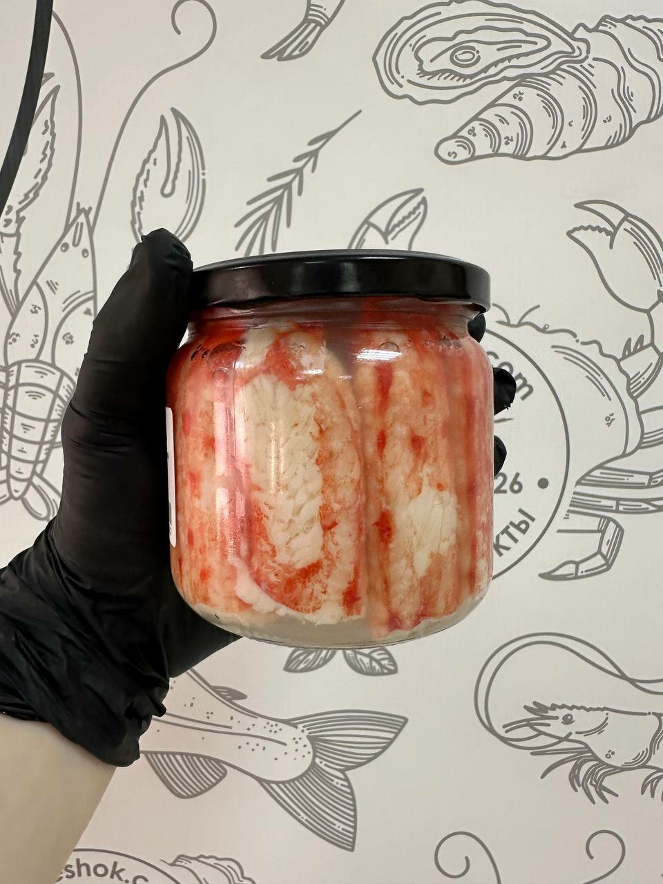 Мясо краба камчатского 350 г