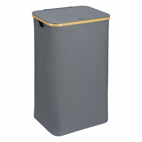 Корзина для белья neat tall, 41х35х74 см, серая