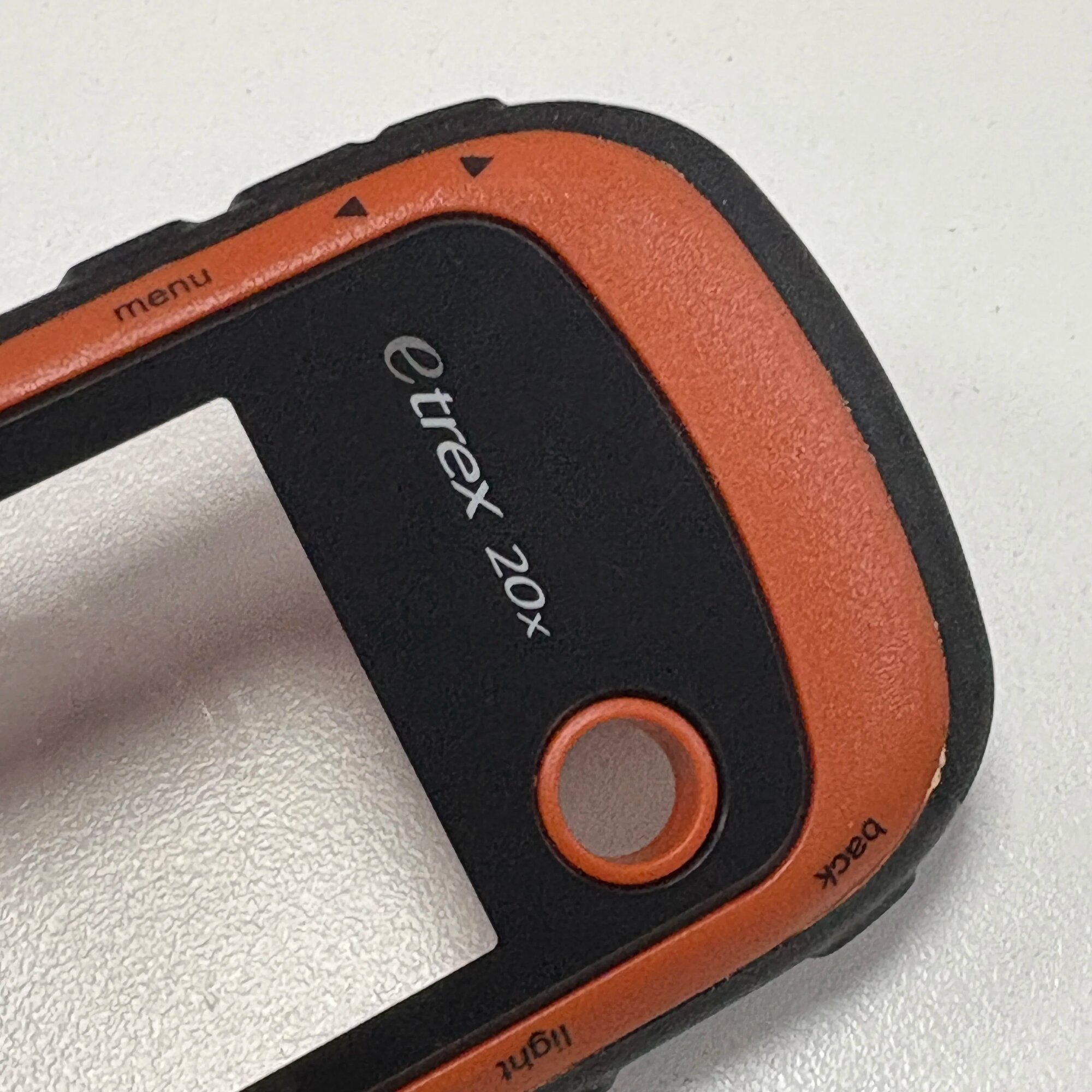 Передняя крышка Garmin Etrex 20x со стеклянной панелью, GPS, портативная запасная часть, оранжевый корпус