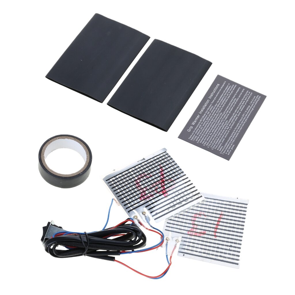 Ручки для обогрева ручек мотоциклов Overgrips Интеллектуальный трехуровневый контроль температуры 12 В с подогревом для теплых и уютных поездок