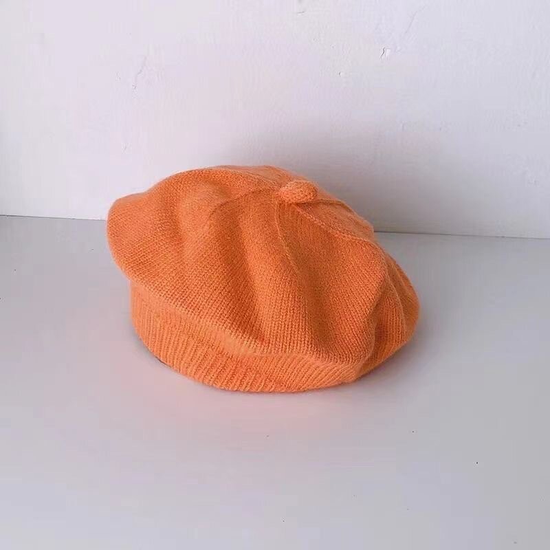 Детские шапки, весенние и осенние модели, детские женские береты, шерстяные шапки для младенцев и малышей, осенние и зимние детские малярные шапки, вязаные шапки.