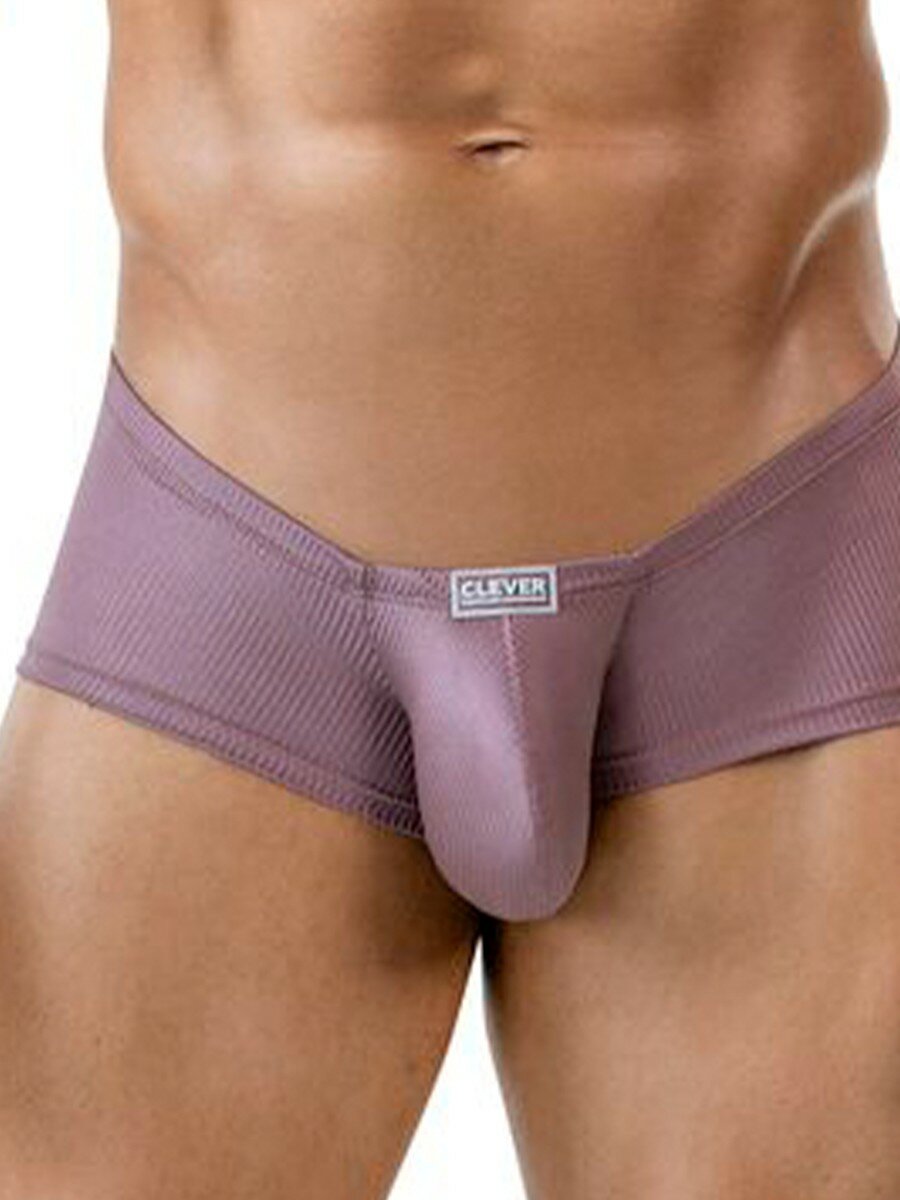 Мужские трусы боксеры коричневые Clever Moda AURA TRUNKS 184419 S (44)