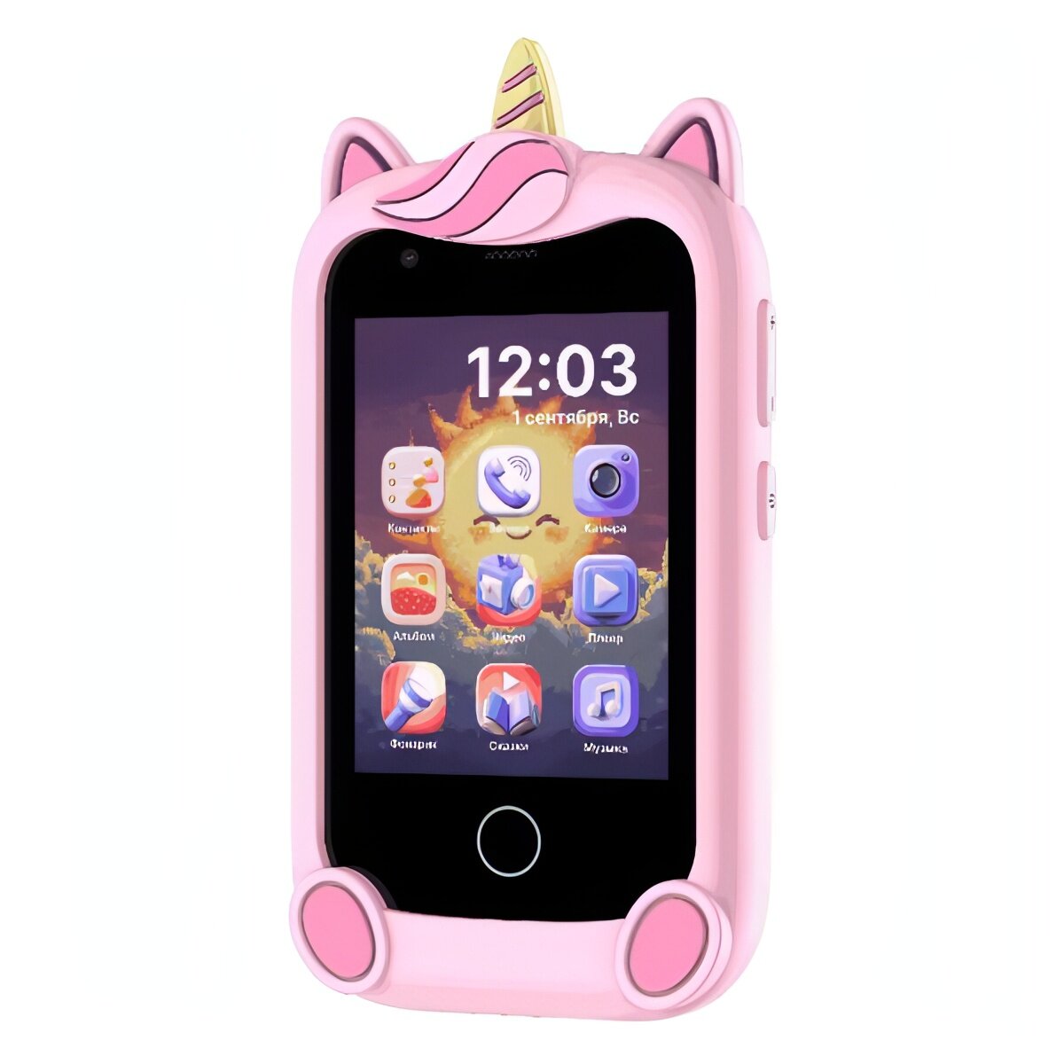 Часы с GPS трекером Elari GamePhone Pink