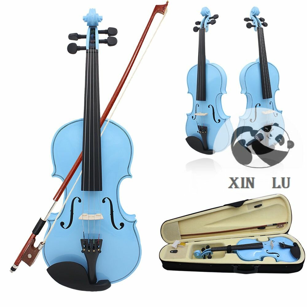 Скрипка из цельного дерева студенты, дети, начинающие, взрослые играют на скрипке 4/4