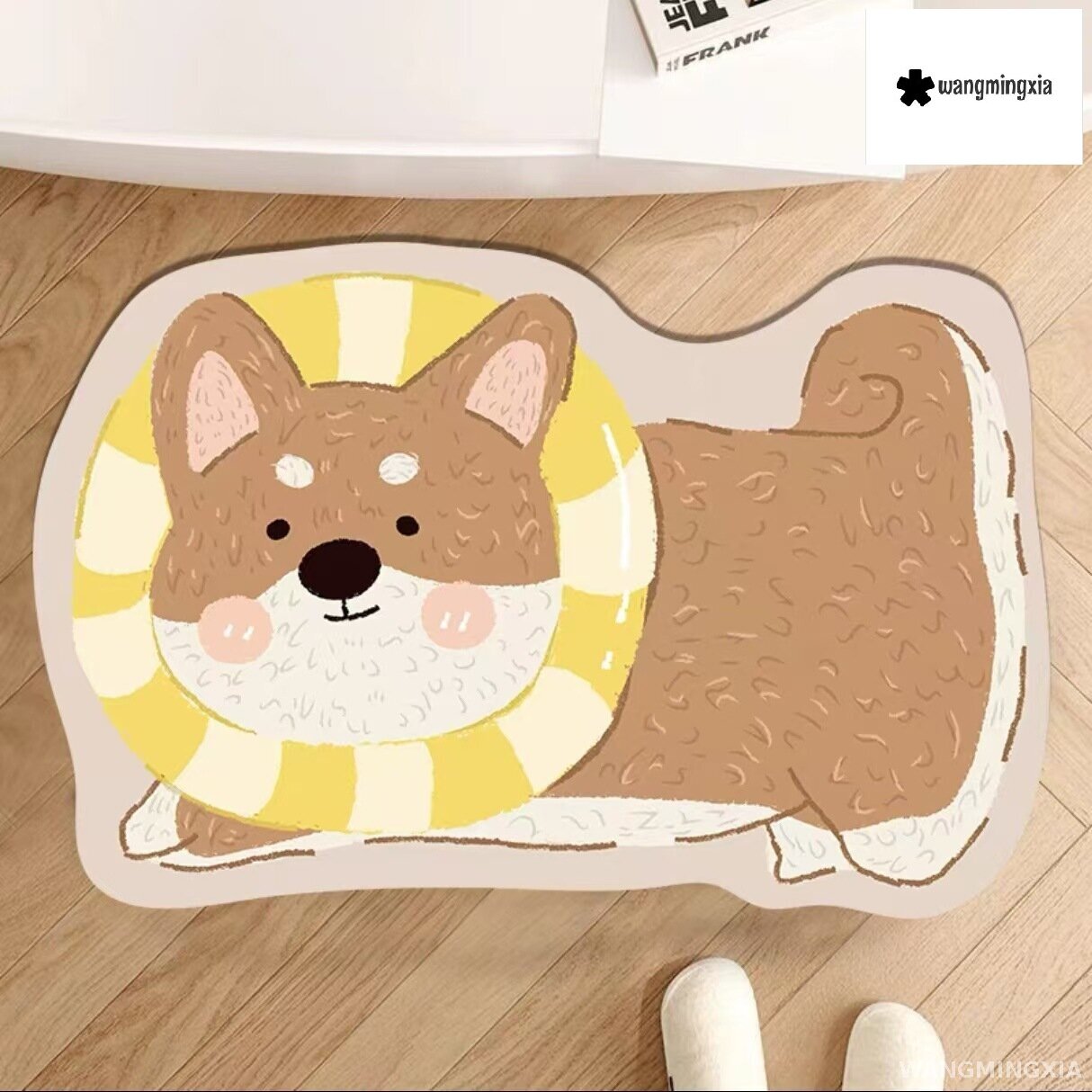 Превосходный нескользящий коврик Cute Pet Paradise для ванной представлен в 5 моделях от FRAINK