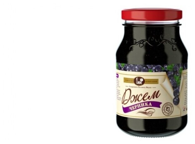 Джем черника 0,3 кг