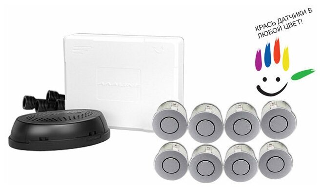 Парктроник модель AAALine RNG-18 Silver