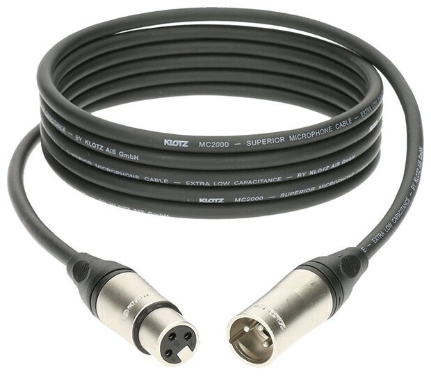M2K1FM0500 M2 Кабель микрофонный XLR, 5м, Klotz
