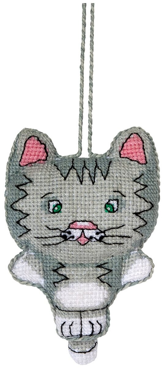 IG-1367 "Игрушка. Котик" 7 х 9.5 см