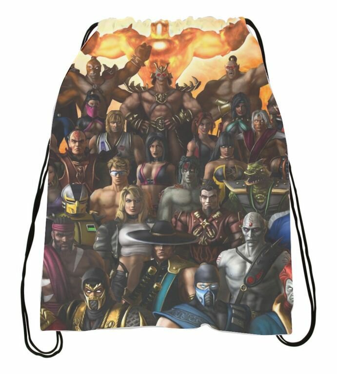 Сумка-мешок Мортал Комбат, Mortal Kombat для обуви №9