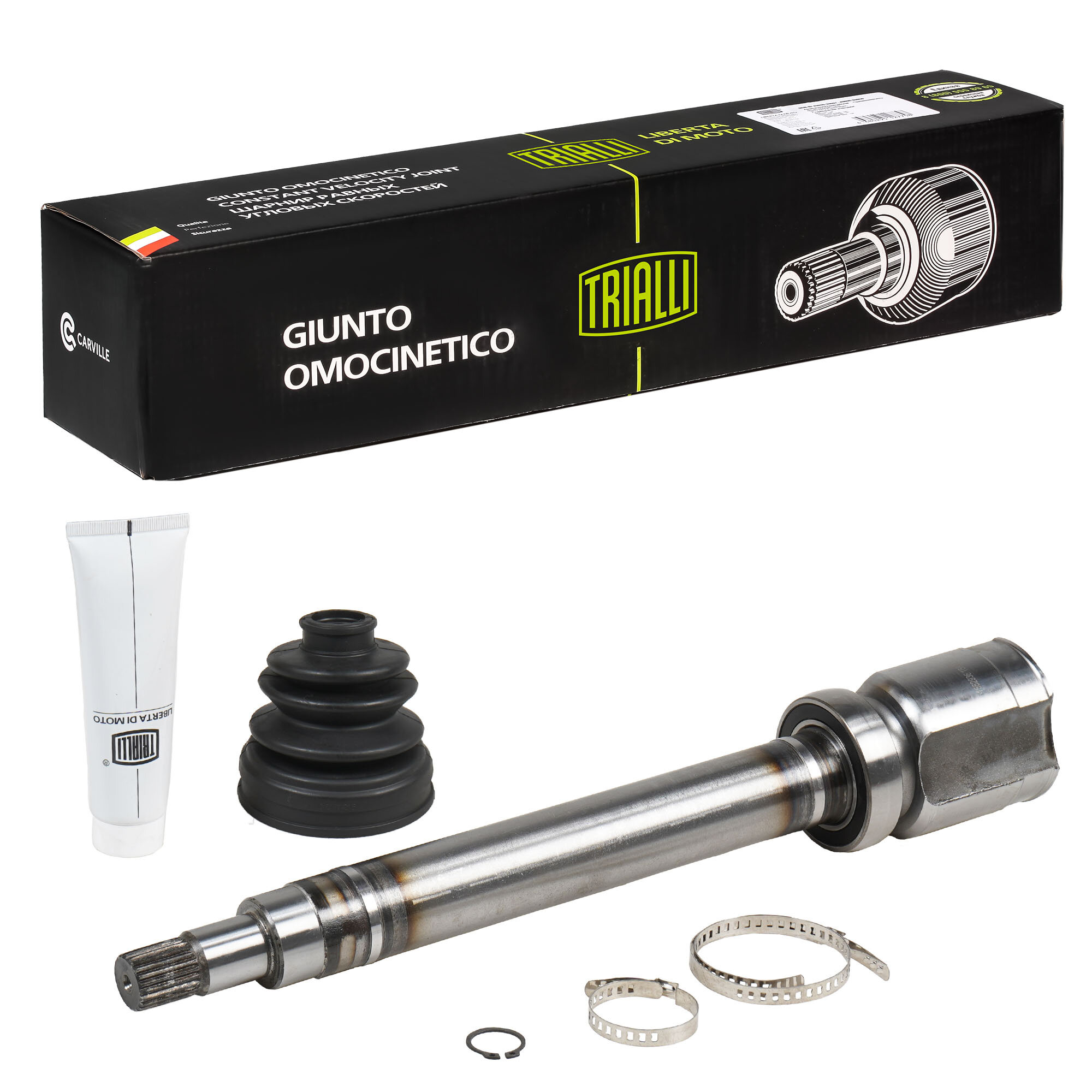 GO1066 TRIALLI ШРУС Ford Focus II (05-)/C-Max (03-) 1.8i MT (внутр. прав.) (GO 1066) ECO — фото 1