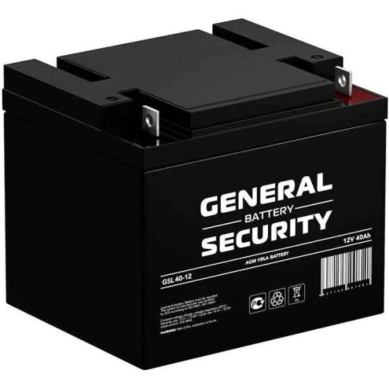 Аккумулятор General Security GSL40-12