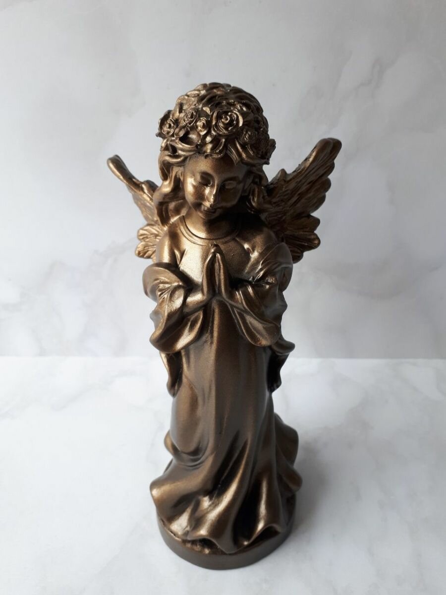 Статуэтка Ангелочек 19,5см, мрамор