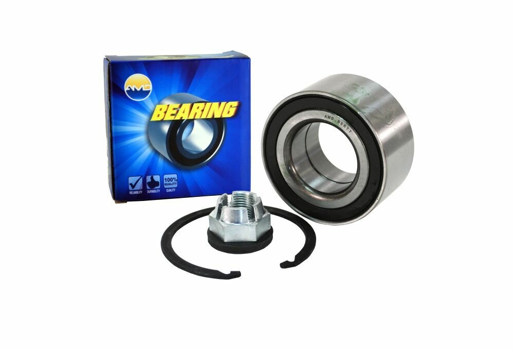 Подшипник ступицы передней 402107049R AMD. BER77 с магнит. кольцом ABS RENAULT Duster HSA M ABS Kaptur Fluence Megane