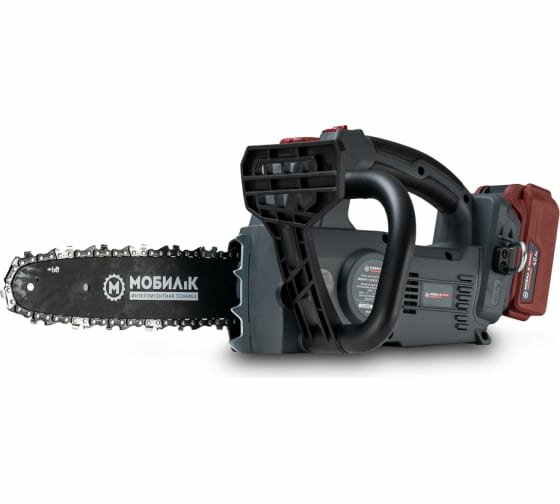 Пила акк. Мобил К XCA25 комфорт BRUSHLESS, шина 25см, шаг 1.4" 20В, акк.4Ач, быс. зар. (MBK0030896)