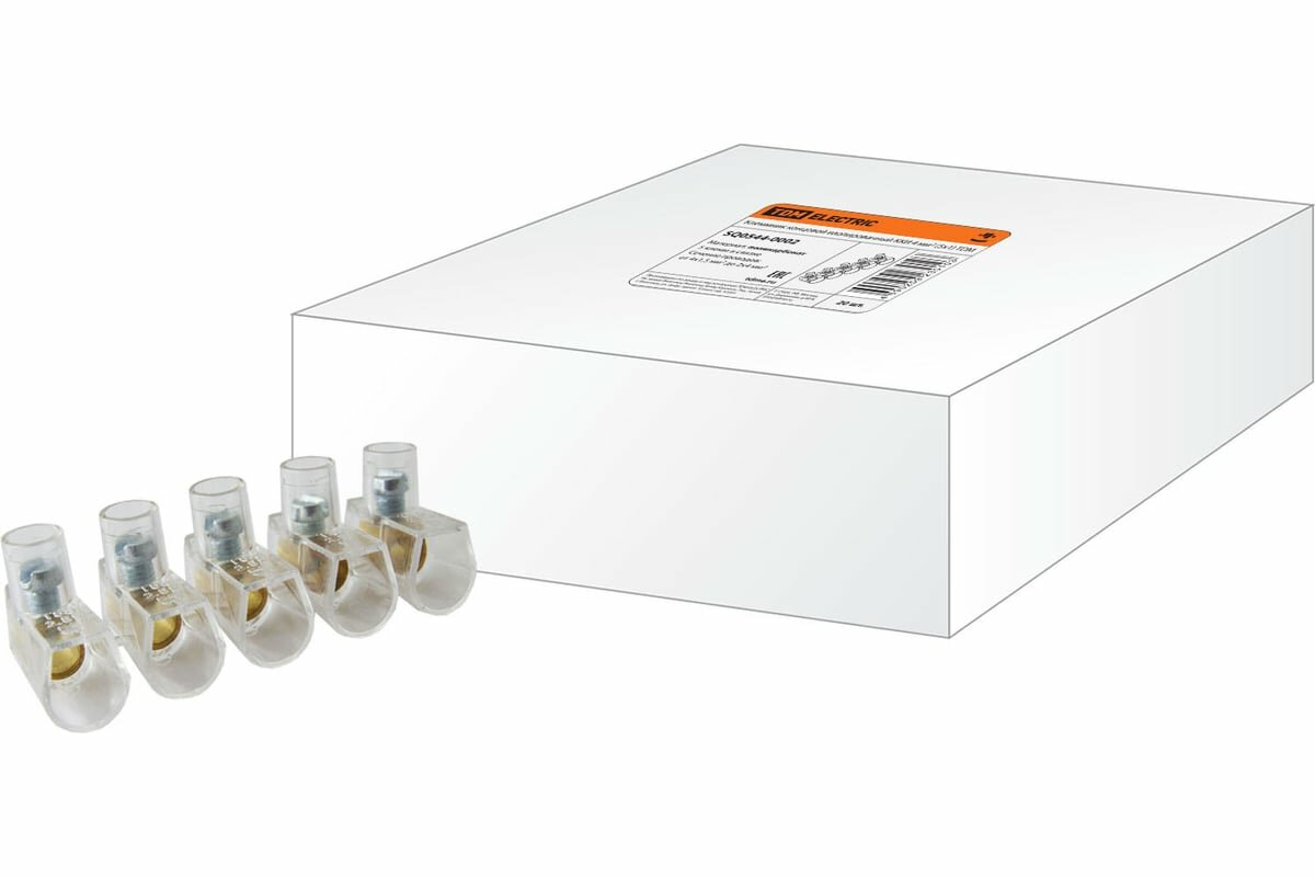 TDM ELECTRIC Клеммник концевой изолированный ККИ 4 мм2 5х1 SQ0544-0002