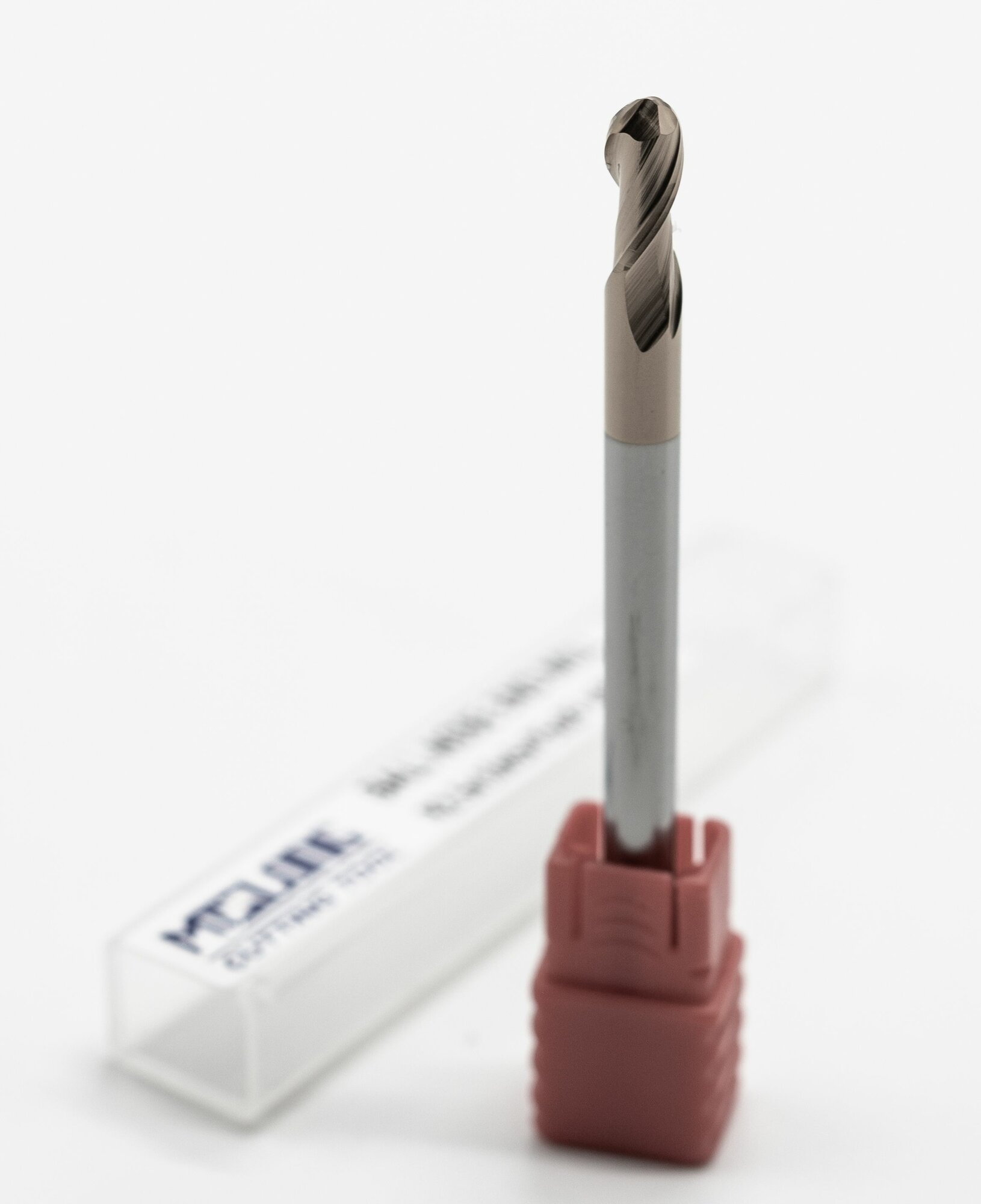 Фреза радиусная твердосплавная R2.5 мм HRC55 Ballnose-2F