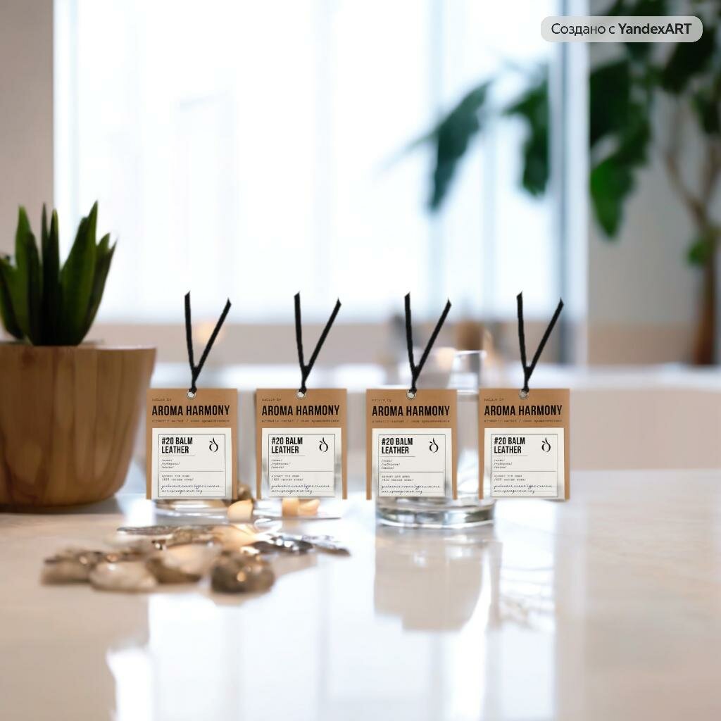 Саше ароматизированное Aroma Harmony, №20 Balm & Leather, 10 г, 4 шт.