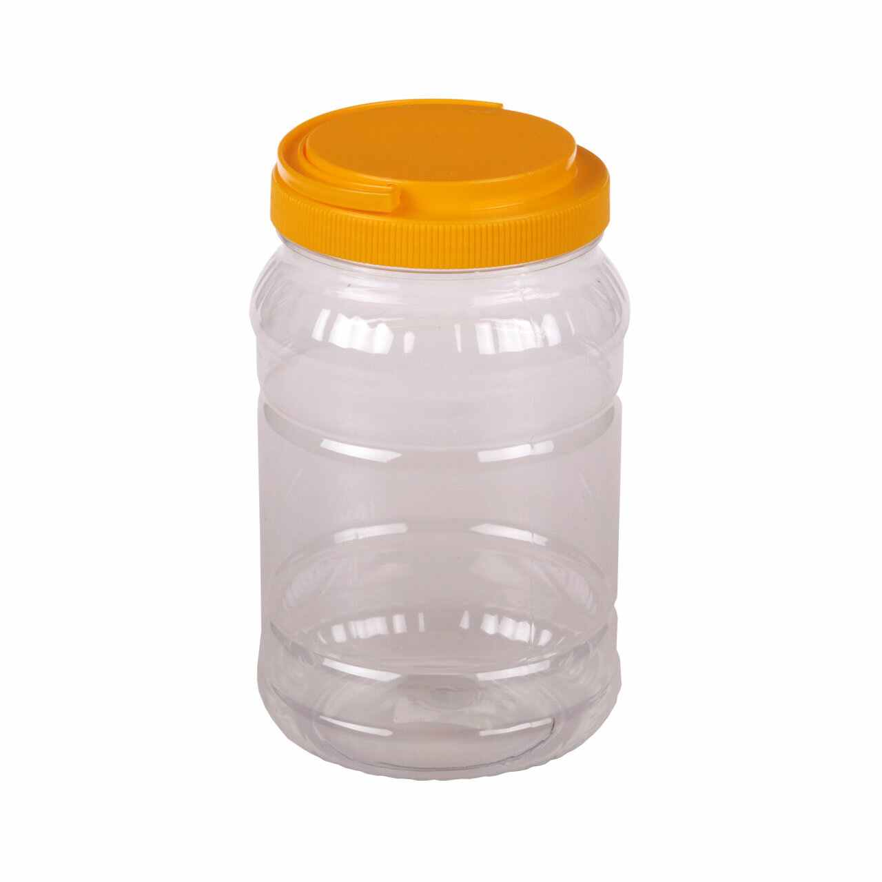 Банка 2л круглая с ручкой ПЭТ 2/12