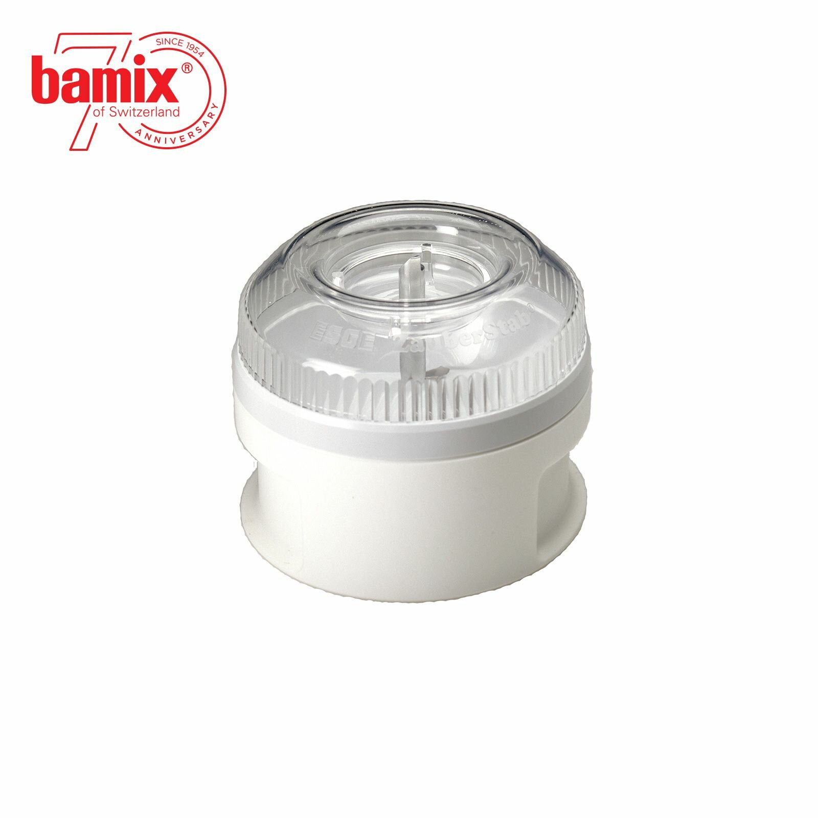 Процессор BAMIX 440.010/3001.002, белый, объем 200 мл, измельчение и перемалывание орехов, приправ, шоколада, сахарного песка, зелени