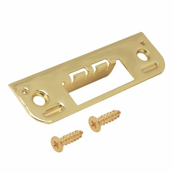 Ответная планка Аллюр 045 для финских дверей без притвора золото