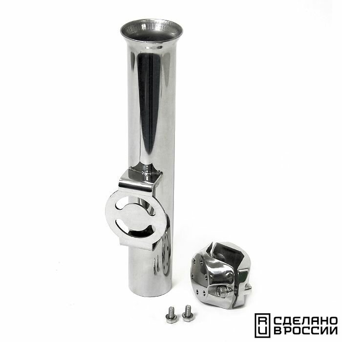 Держатель спиннинга 250х37 поворотный нержавеющая сталь (10269451)