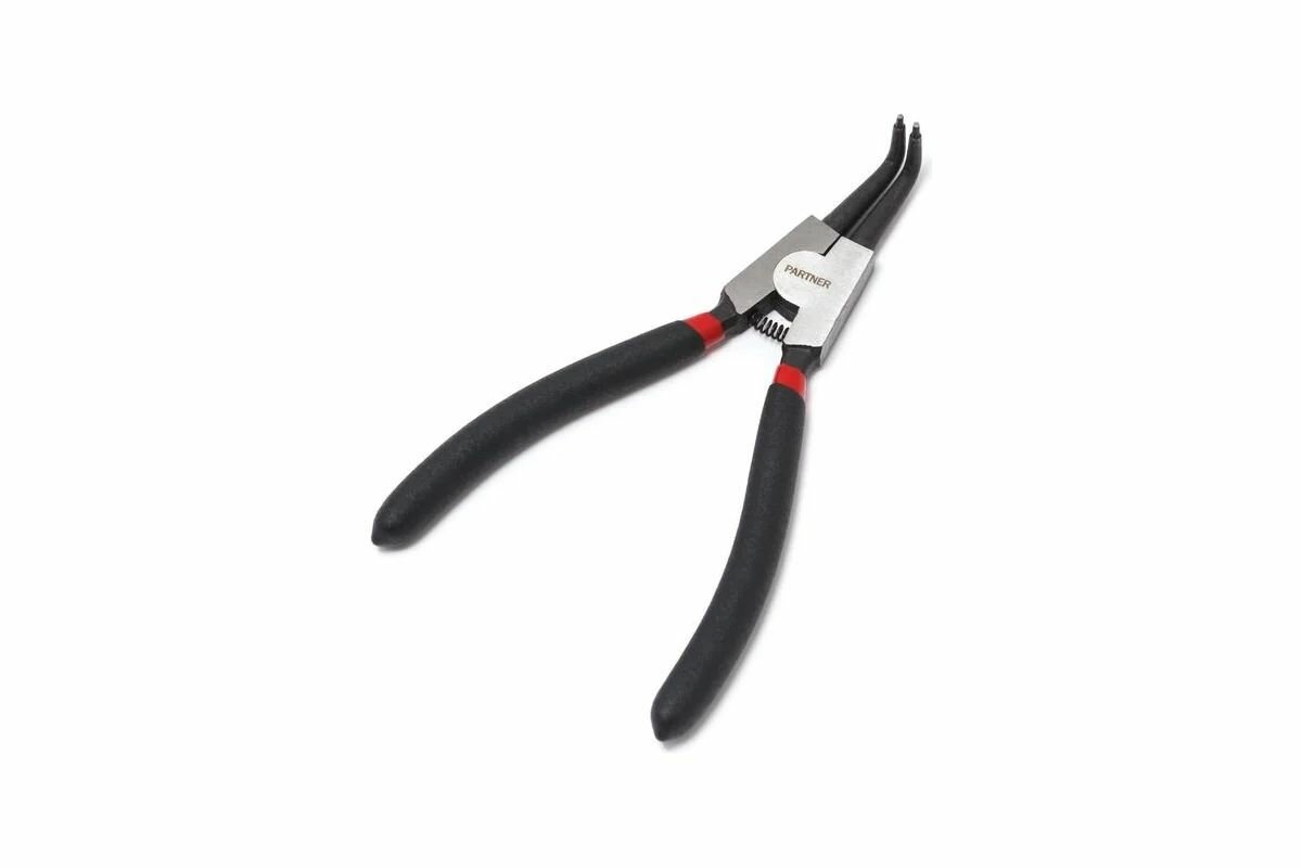 Съемник PA-68-175SB стопорных колец изогнутый на разжим (90 , L-175мм), в блистере Partner