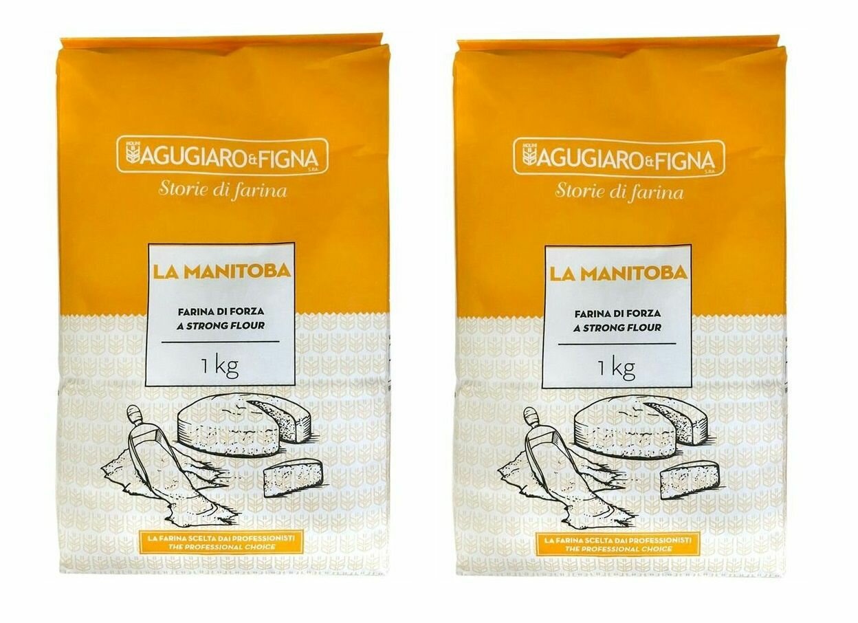 Мука Storie di Farine из мягких сортов пшеницы типа 0 "Манитоба", Италия, 1 кг х 2шт