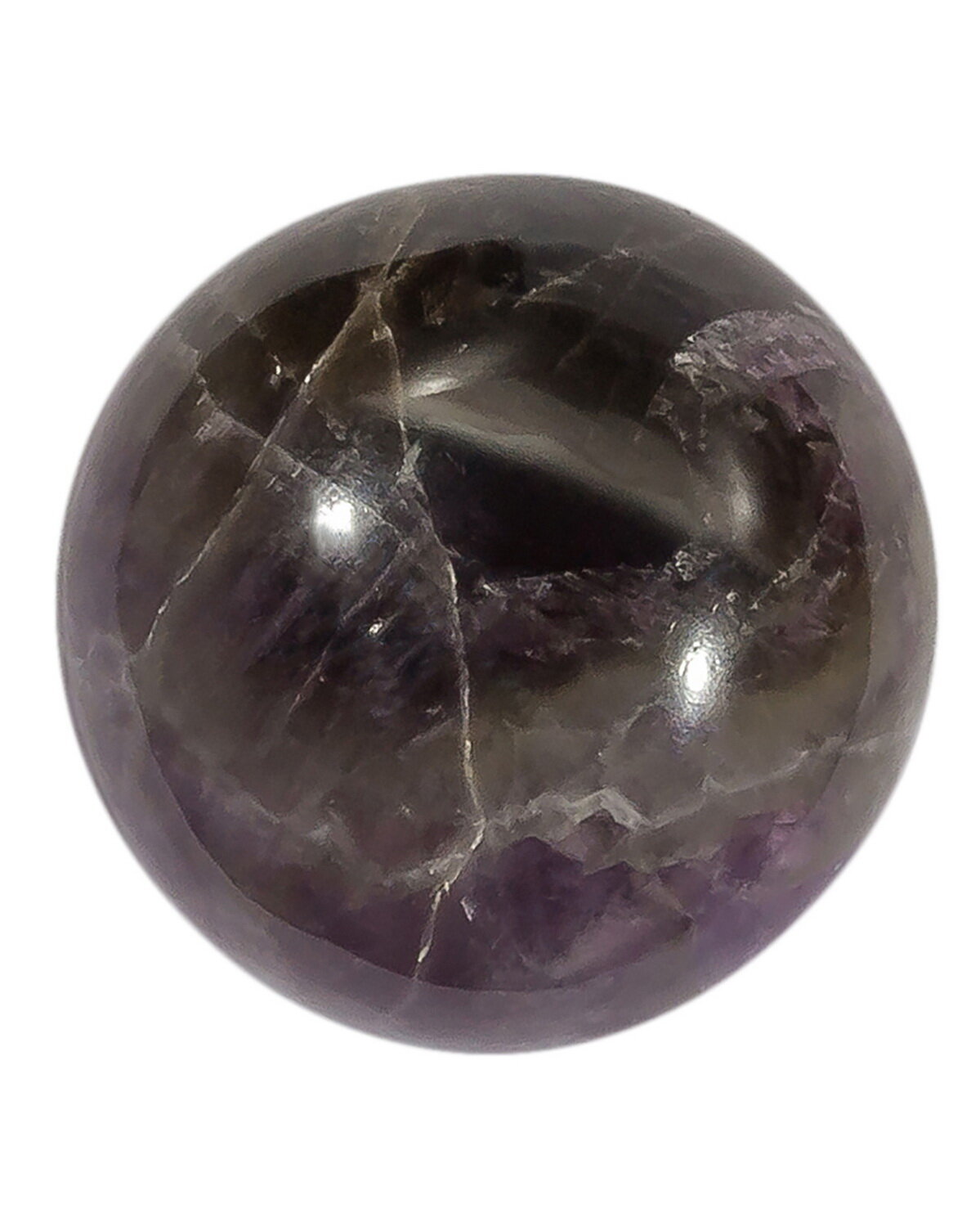 Кабошон из минерала Аметист, натуральный камень, размер: 23х23х9 мм.