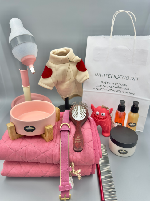 Набор WhiteDog "Юный Хозяин" для щенков, базовый, для собак, для девочек