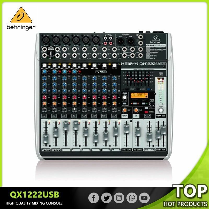 Микшерный пульт Behringer X1222-USB