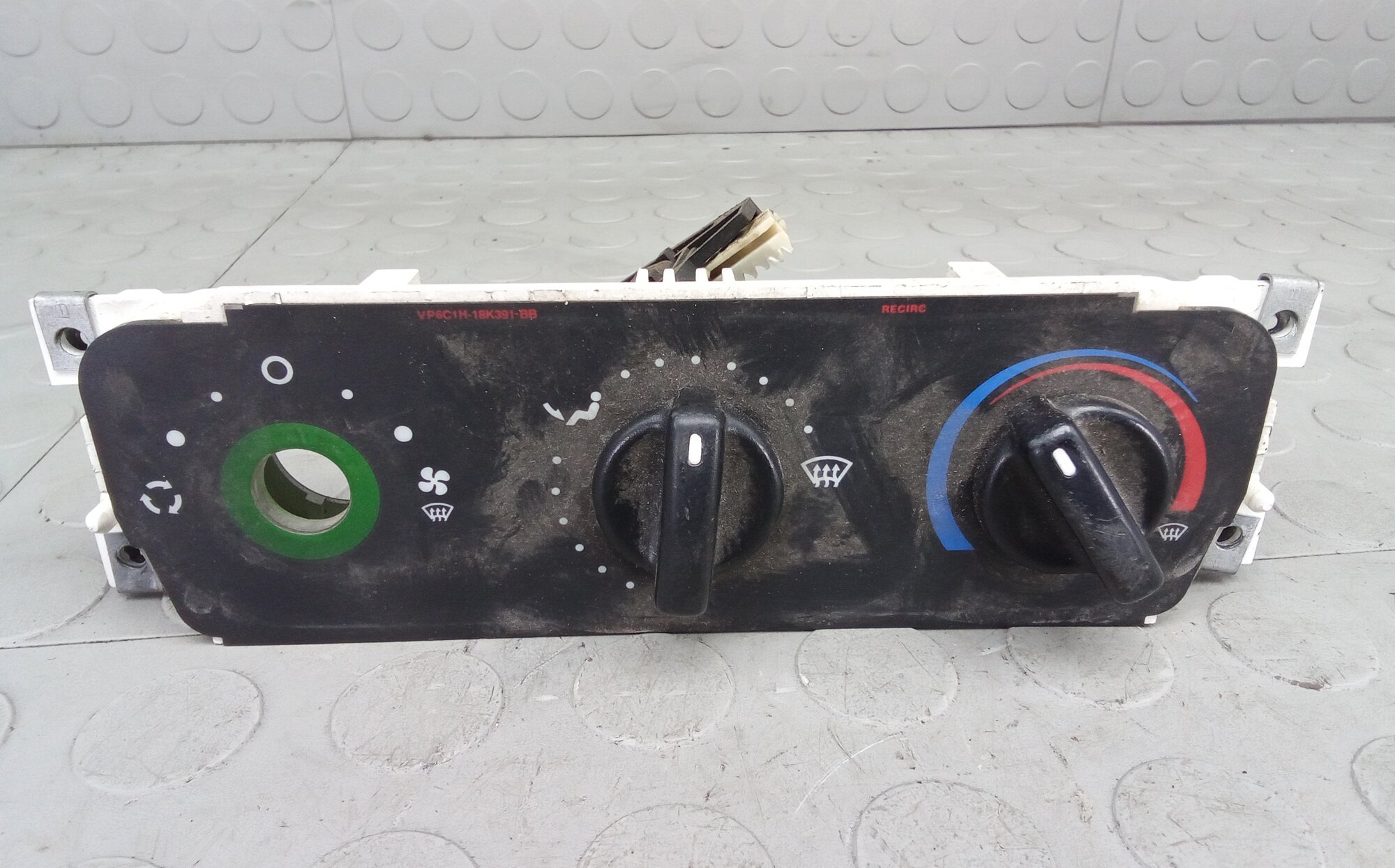 Блок управления печки и климат-контроля FORD TRANSIT 7