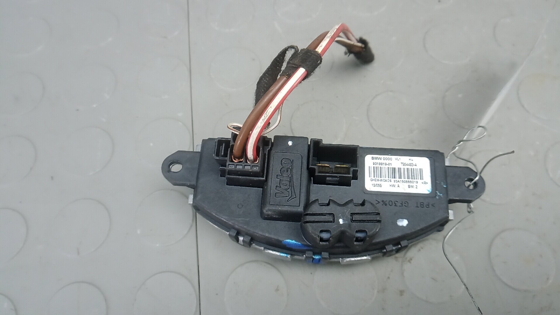 Сопротивление печки BMW 3 F30/F31, Номер 931991901