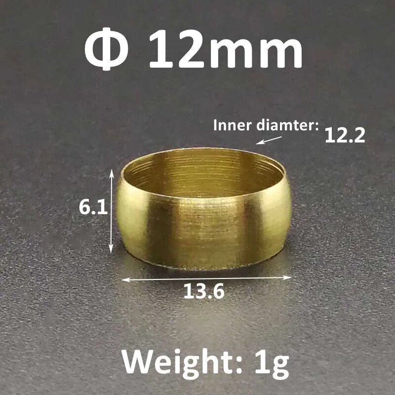 Латунные двойные конические наконечники 4 6 8 10 мм