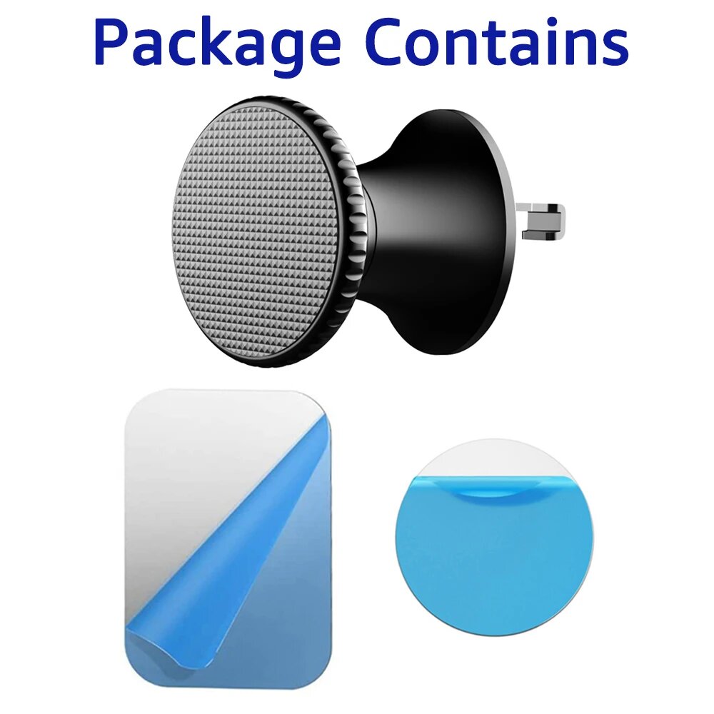 Магнитный автомобильный держатель телефона iBudim для вентиляционного отверстия, автомобильное крепление для телефона, универсальное вращение на 360 °, Сильный магнитный держатель для сотового телефона в автомобиле