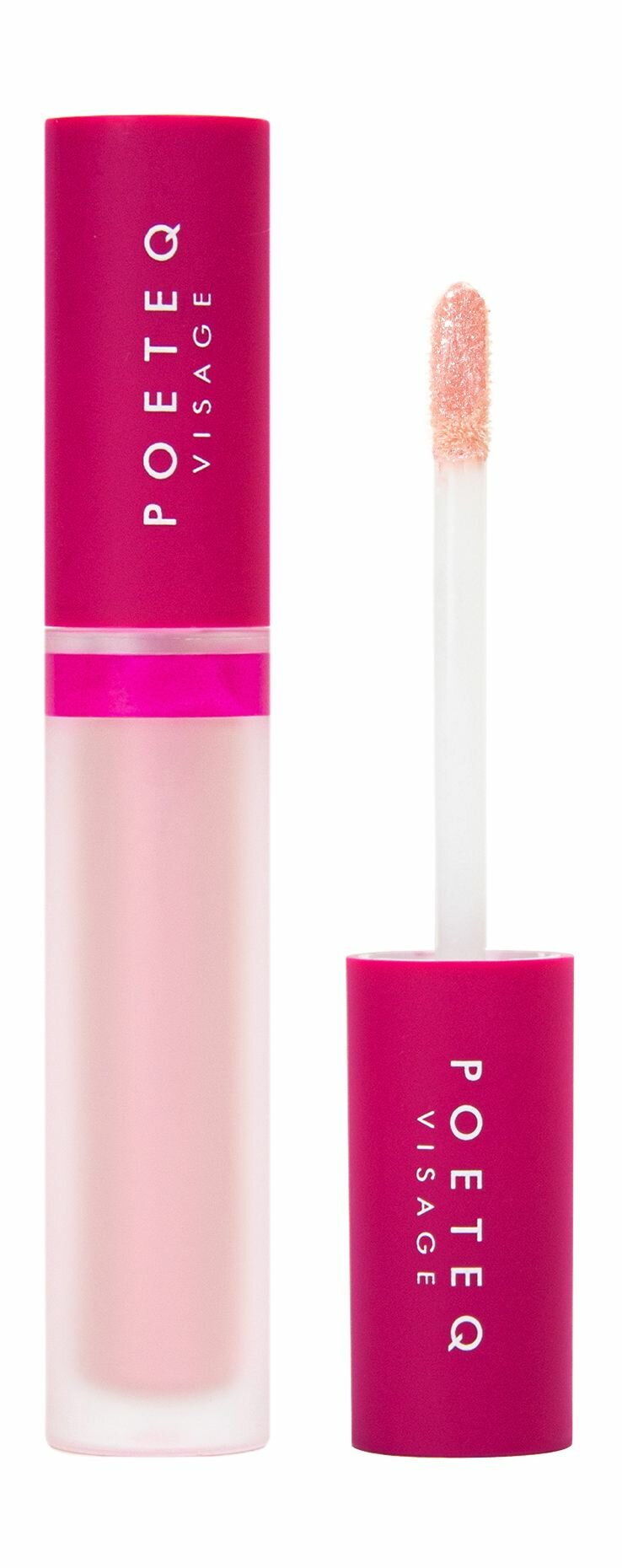 POETEQ Блеск для губ Lip Gloss Aqua Star, 5 мл, 42 холодный рассвет