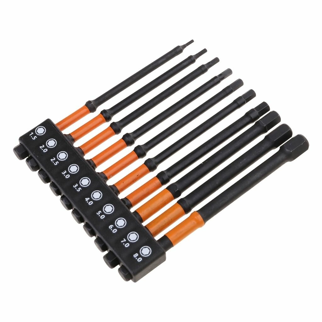 Набор шестигранных бит 10 шт