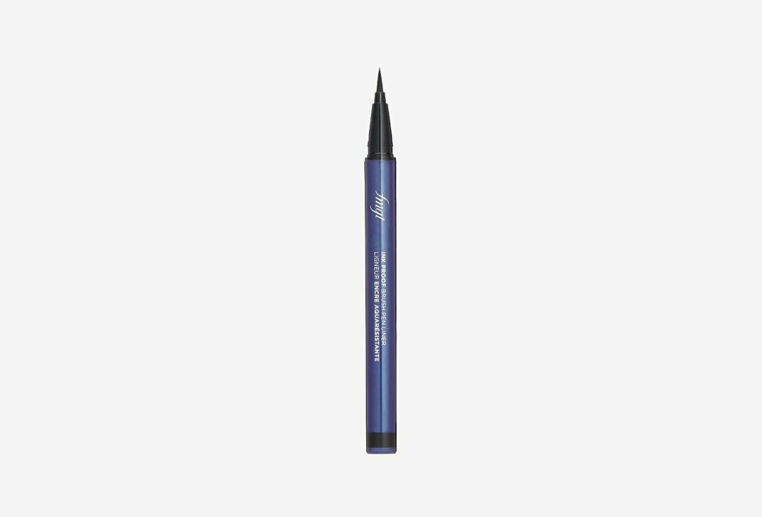 Водостойкая подводка-фломастер для глаз FMGT Ink proof brush pen liner 0.6 г 01, Black proof