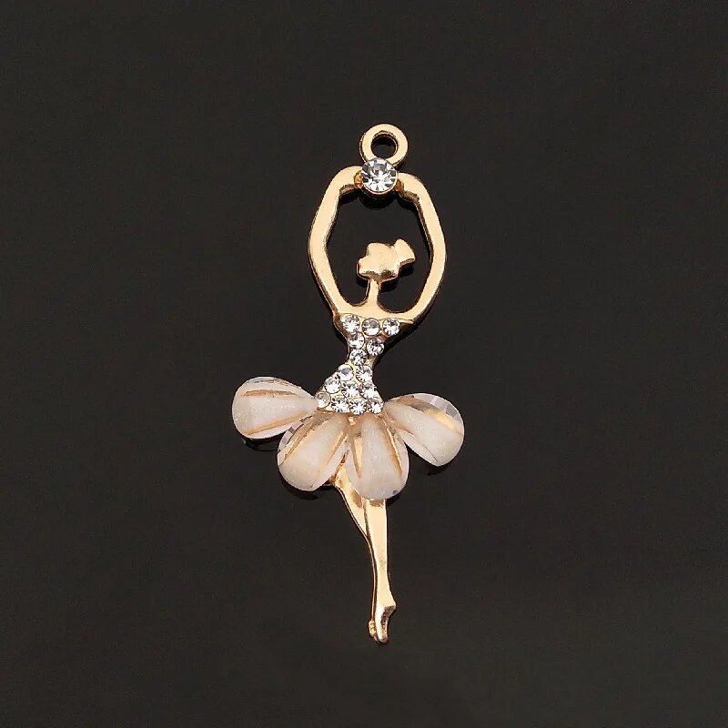 Набор подвесок "Танцующая балерина", 10 шт. 3-93-B