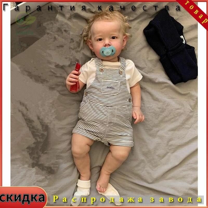 Мягкая силиконовая 3D ручная роспись реборн кукла 70 см