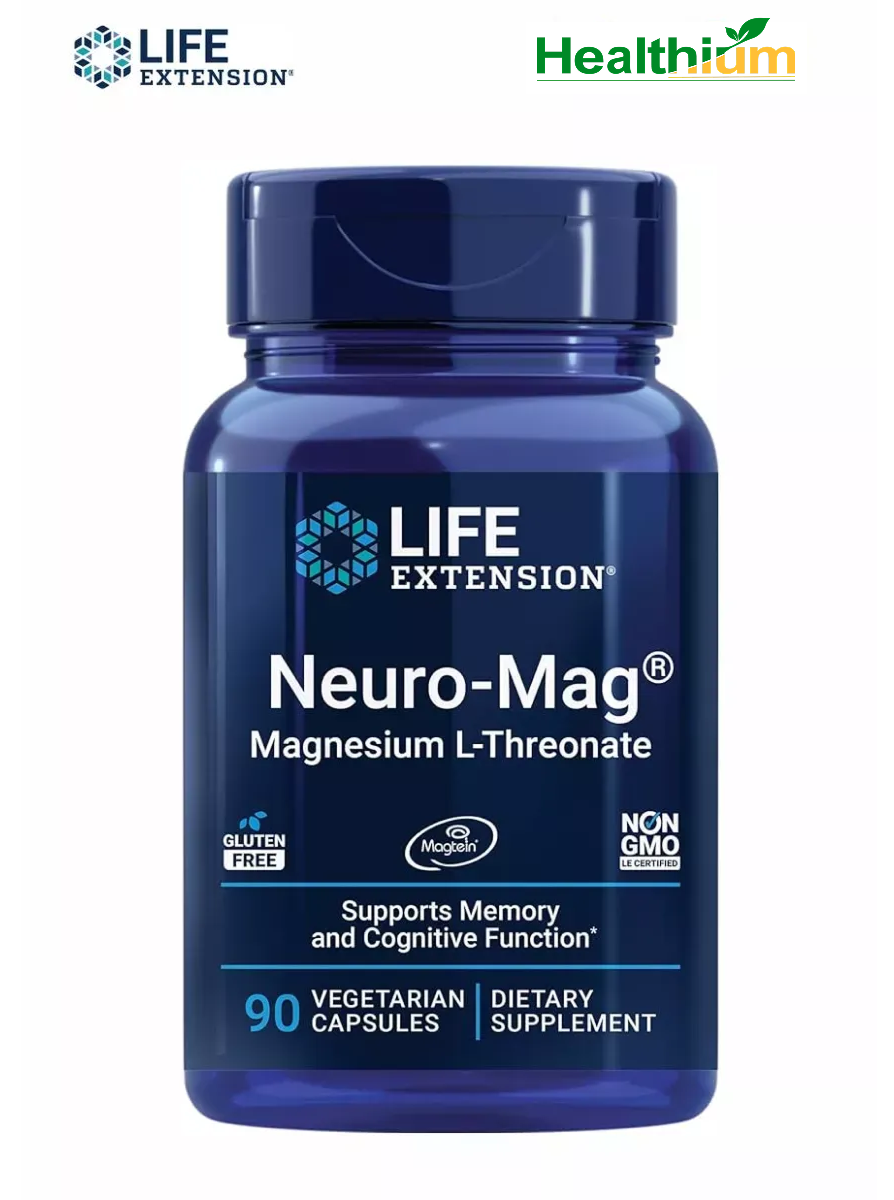 Life Extension Neuro-Mag Magnesium L-Threonate 90 капсул магний треонат магния