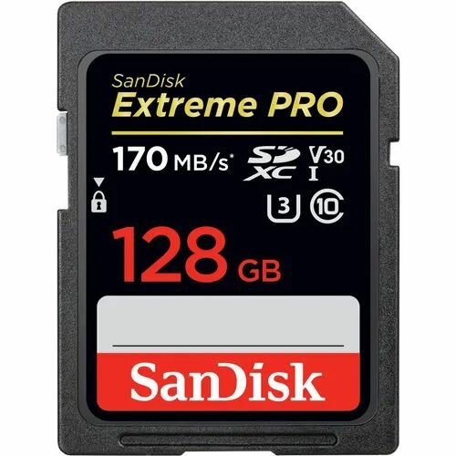 Карта памяти SANDISK EXTREME PRO 128 GB 200/90