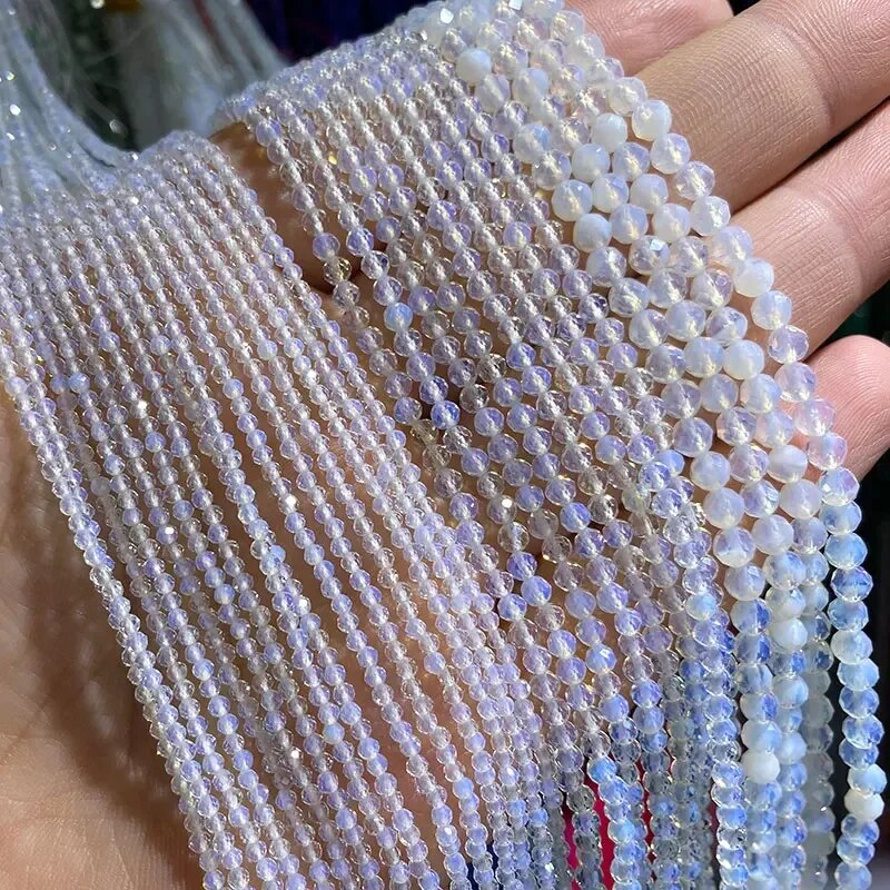 Бусины из черного оникса LUOMAN XIARI 2мм 3мм 4мм 2mm 170pcs, opal