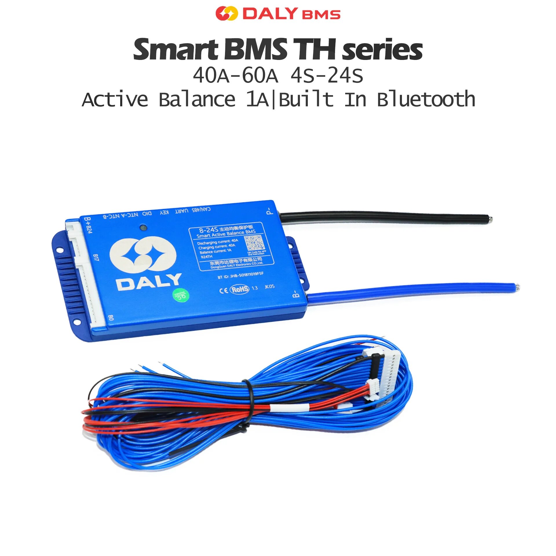 DALY BMS 4S-8S 40A Bluetooth 3.0LCD — фото 1