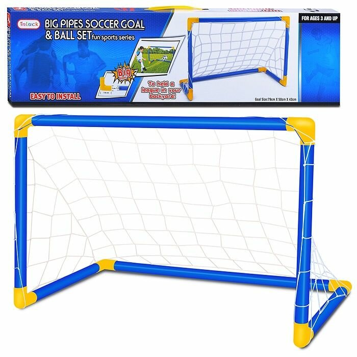 Футбольные ворота Oubaoloon Детские, 43х50х79 см, в коробке (278)