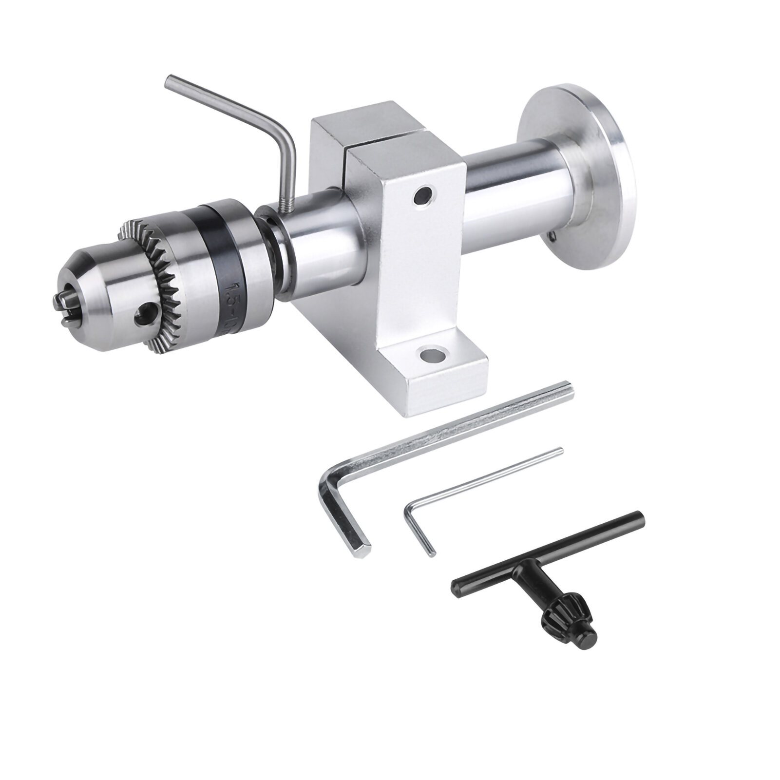 Точный вращающийся центр с ключом для мини-токарного станка для самостоятельной деревообработки