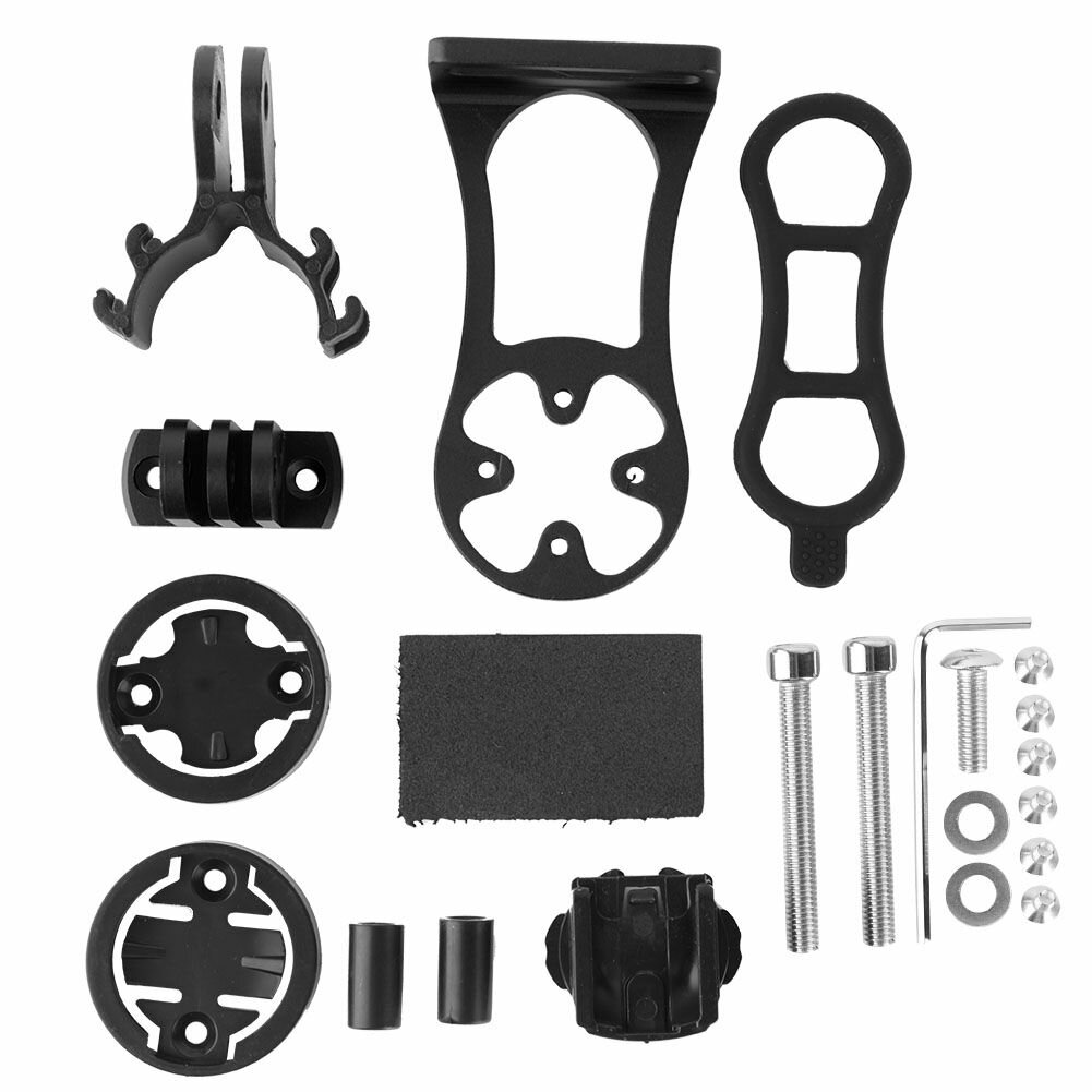 Крепление для велосипедного компьютера Garmin Bryton GPS, прочный металлический держатель для велосипедного компьютера, черный