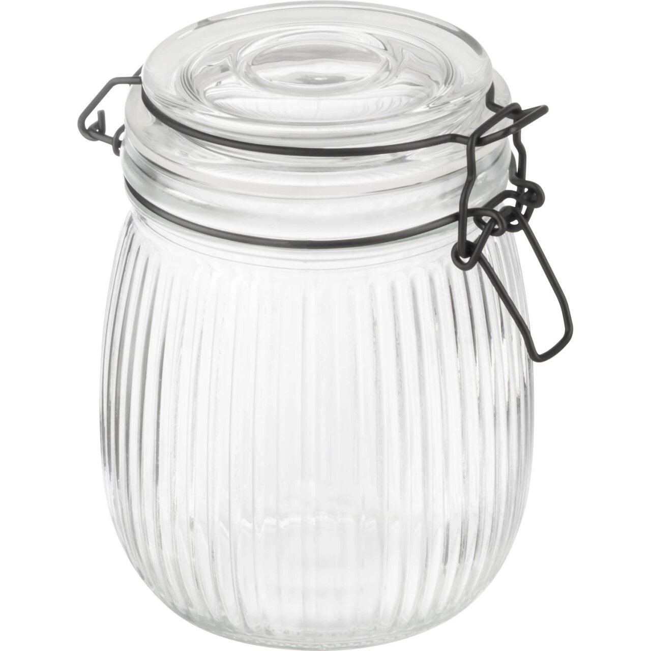 Mallony La Scala банка стеклянная 750 мл с бугельным цветным замком для сыпучих